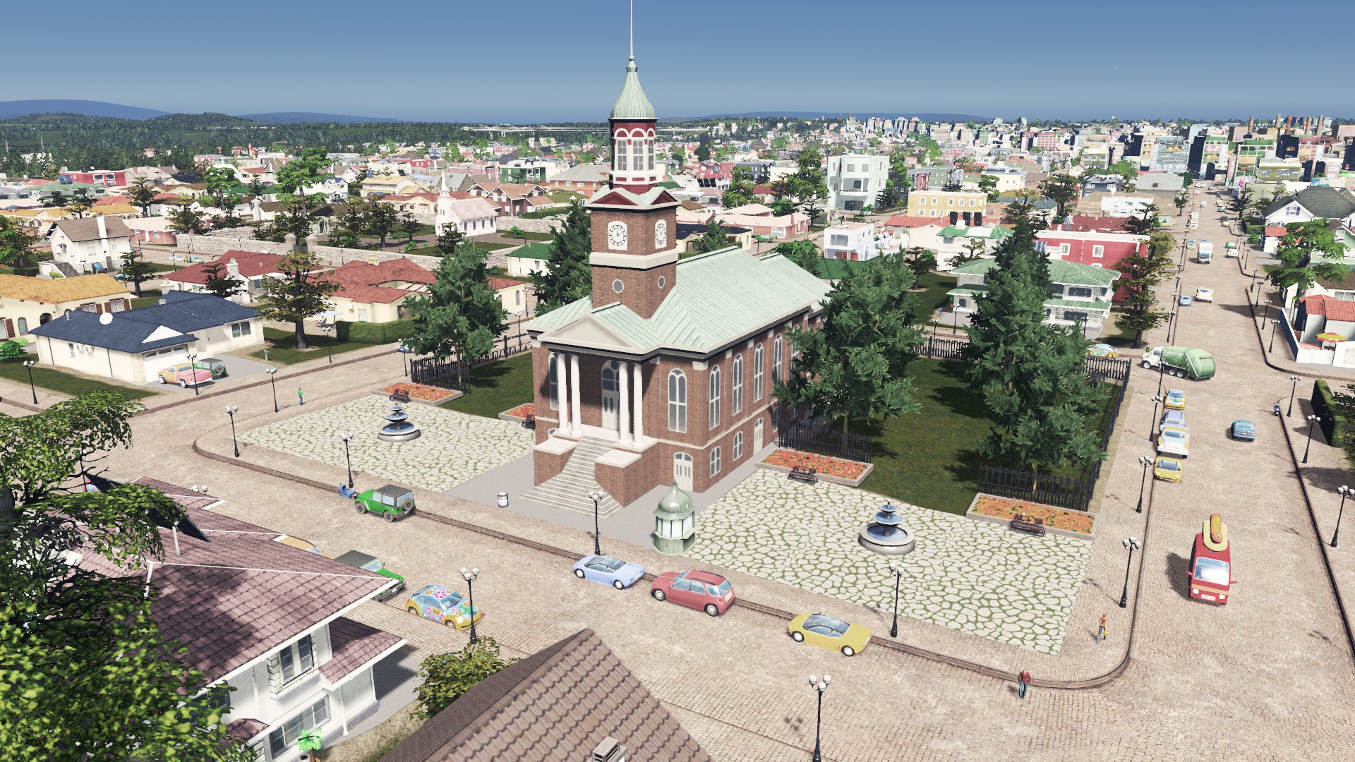 Ludington's Old County Courthouse - Unmodded : r/CitiesSkylines